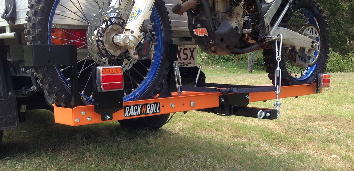 Rack N Roll MX Motorcycle Carrier Lightweight and Durable Alloy Motorbike Carrier CCES